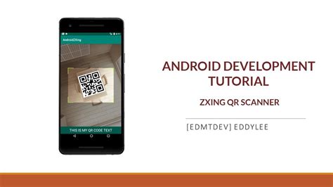 android development tutorial read qr code with zxing youtube
