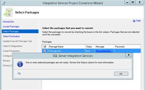 sql server how to import ssis package from file folder in integration