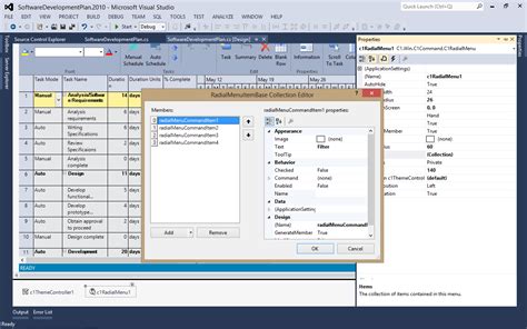 what s new on the menu radial