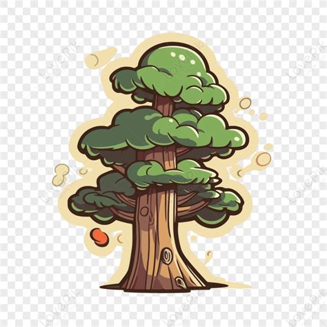 Lovepik صورة Eps 380631808 Id الرسومات بحث صور شجرة الكرتون مع الكرة