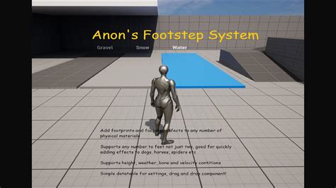 anon s footstep system in blueprints ue marketplace