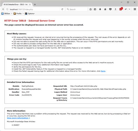 [solved] webmatrix ‘the page cannot be displayed error it support