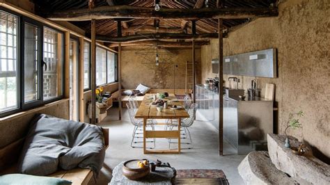 ten rustic interiors that incorporate natural textures and materials