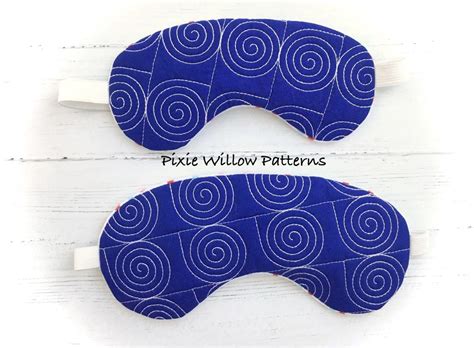 ith sleep mask in the hoop machine embroidery quilted sleeping mask