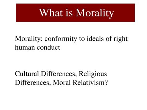 Ppt Morality Powerpoint Presentation Free Download Id 2056214
