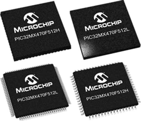 pic32mx470 32 bit microcontrollers microchip technology mouser