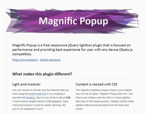 jquery popup plugins for developers code geekz