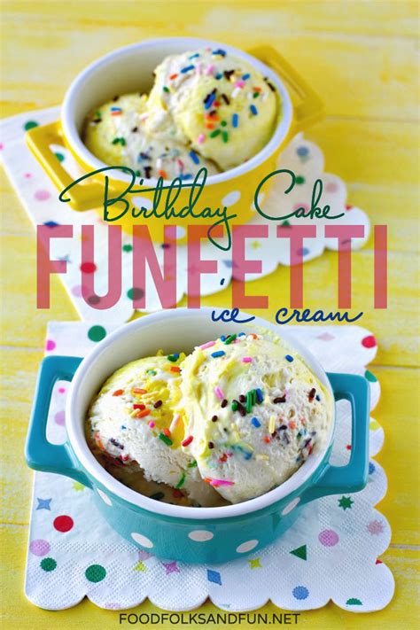 Funfetti Birthday Cake Recipe Food Folks And Fun