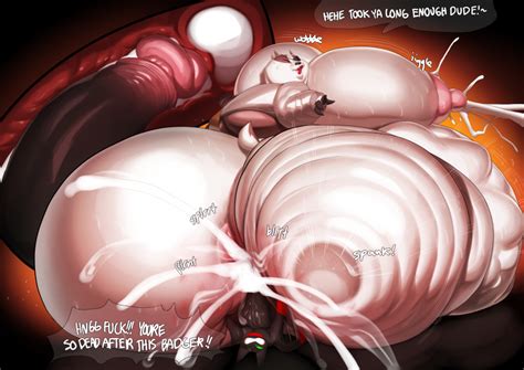 Rule 34 Anthro Anus Areola Ass Badger Badgerclops Big Ass Big Breasts