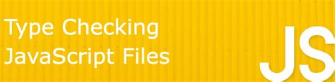 type checking in javascript files with js doc