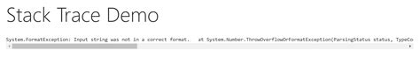 pretty print syntax highlight stack traces in a browser