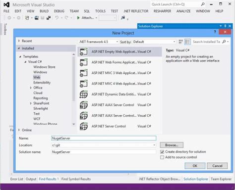 how to create a nuget server software engineering