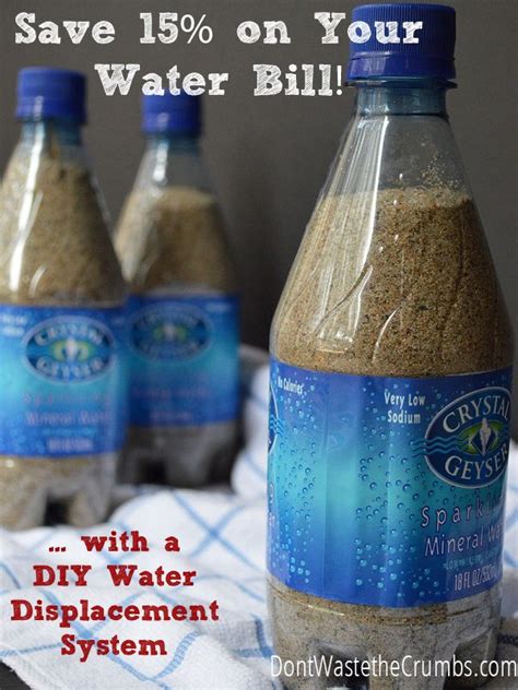 Reduce Your Water Bill With A Diy Water Displacement System One