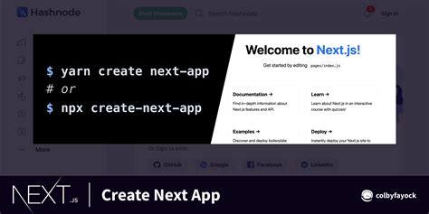 learn next js in 10 tweets colby fayock colby fayock