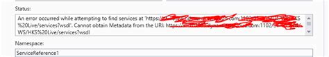 contractref should be supported bu the microsoft wcf web service