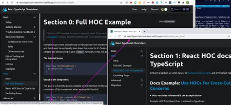 [hoc] update section 1 url in section 0 needs to the new url · issue