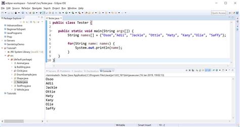 java loops java tutorials