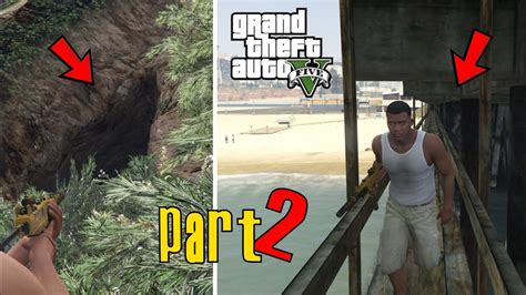 Gta V مکان های مخفی جی تی ای وی پارت دو🗺️⛰️ Youtube