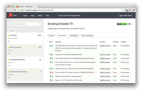 php and continuous integration with travis ci