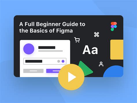 beginner guide to the basics of figma for design tutorial design