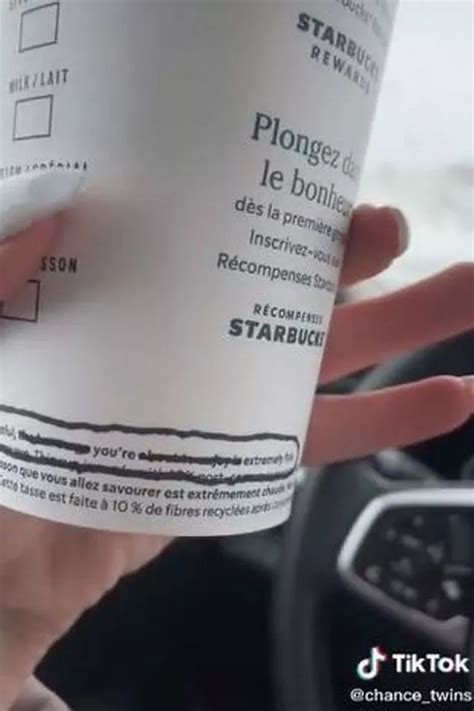 Starbucks Barista Leaves Customer Red Faced After Writing Smooth