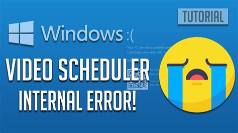 wat is de video scheduler internal error hoe kan ik de video