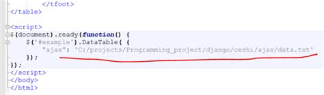 ajax load problem — datatables forums