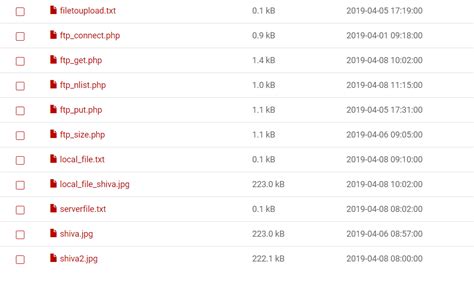 php ftp nlist function geeksforgeeks