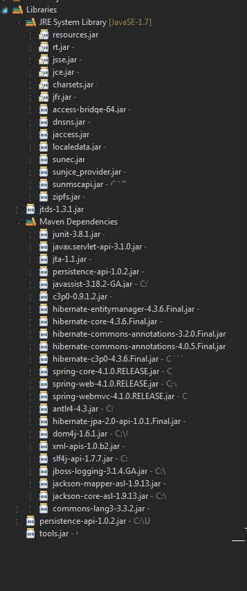 java way too many maven dependencies stack overflow