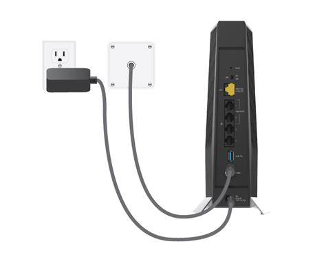 how do i install my netgear cable modem router using the router web