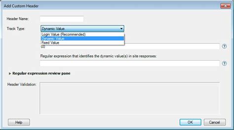 custom header tab