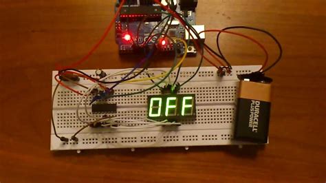 arduino 7 segment led display youtube