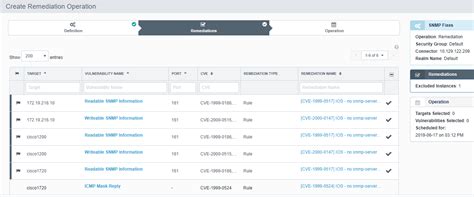 creating a remediation operation remediations documentation for