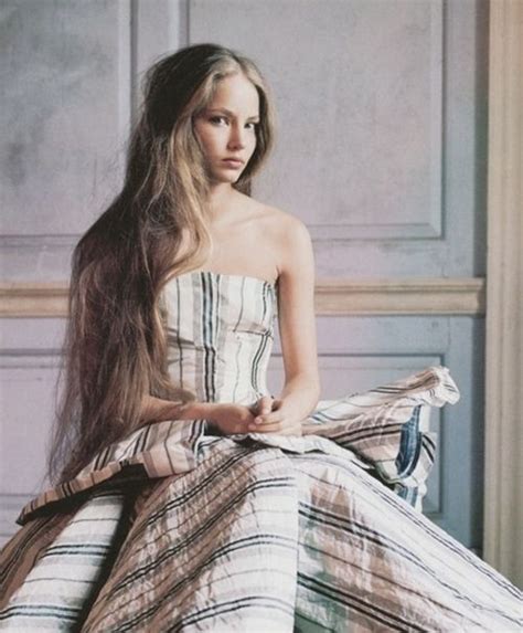 Fashion Editorial Ruslana Korshunova By Richard Bush