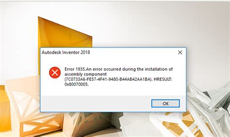 install fails error 1935 autodesk community