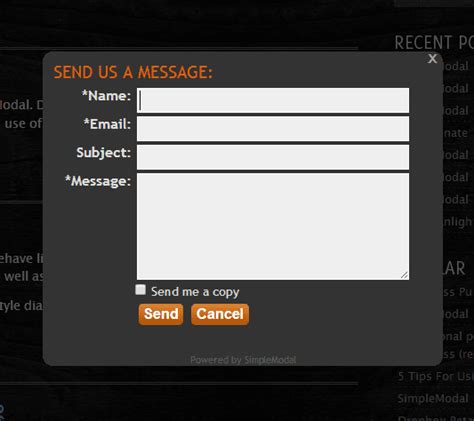 top 10 newest jquery popup window plugins learning jquery
