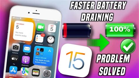 Ios 15 Faster Battery Drain Issue Fix Battery Drain Issue On Ios 15