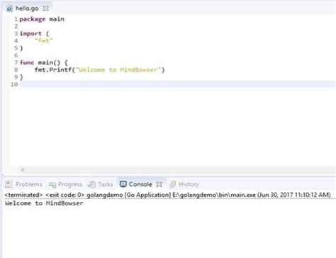 creating your first go project mindbowser