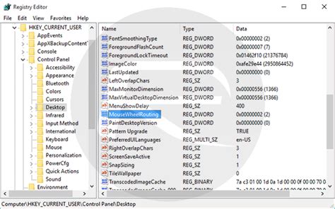 disable inactive window scrolling in windows 10 here s how redmond pie