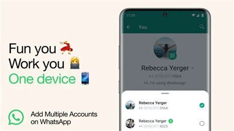 Whatsapps Multiple Account Feature How To Use Two Accounts On One