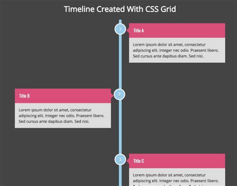 top 7 timeline skripte mit html and css mein 1 timeline