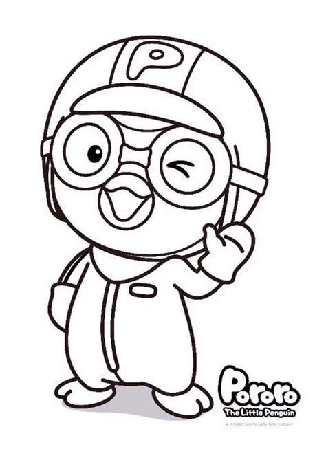 Coloring Pages With Pororo And Friends