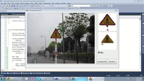 traffic sign identification using surf and opencv youtube