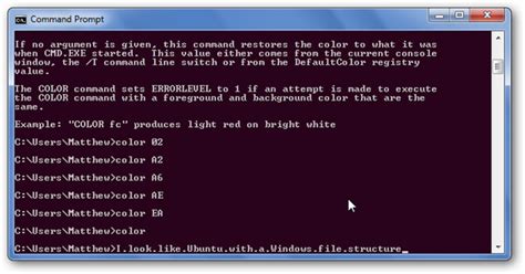 how to personalize the windows command prompt