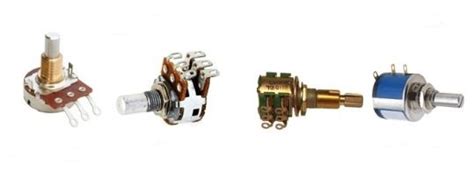 Common Potentiometer Types And Applications Available