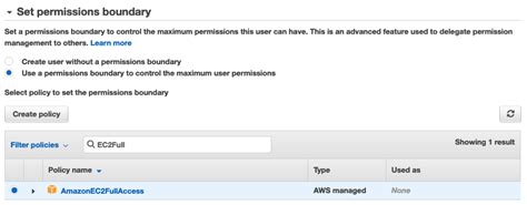 delegate aws iam user and role creation without giving away admin