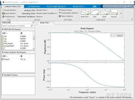 matlab simulink中model linearizer用法 知乎