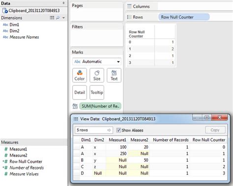 does tableau have a countblank equivalent
