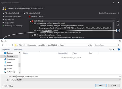 new user interface features and functionality in apexsql