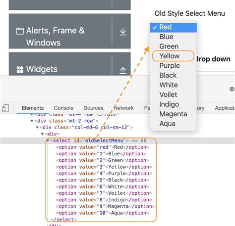 how to select dropdown in selenium using select class in webdriver